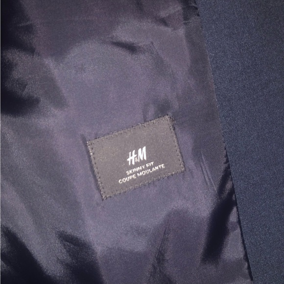 H&M | Suits & Blazers | Hm Mens Skinny Fit Suit Set | Poshmark